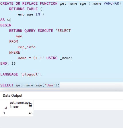 Postgresql Function Return Table Databasefaqs
