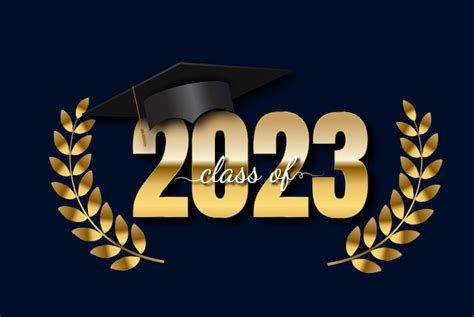 Premium Vector Happy Class Of 2023 Greeting Vector Illustration Eps10