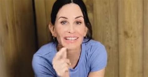Courteney Cox Unrecognisable In Throwback Clip As She Recreates Look In Teeny Outfit Daily Star