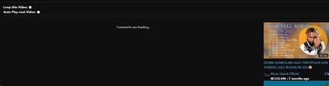 Video Comments Pending To Load Though The Show Comments Preference Is Unchecked Issue