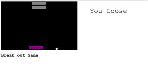 Github Amu8051 Breakout Game