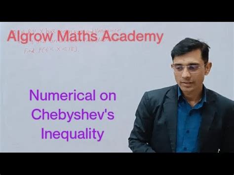 Numerical On Chebyshev S Inequality YouTube