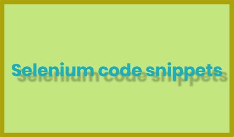 Madhan Kumaravelu On Linkedin Testautomation Automationtesting Seleniumwebdriver