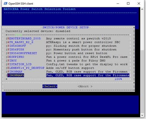 Seting Up On Batocera Linux SunFounder Pironman 5 Documentation
