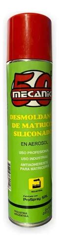 Desmoldante De Matrices Siliconado 400ml Mecanic 50 X12 Uni Mercadolibre