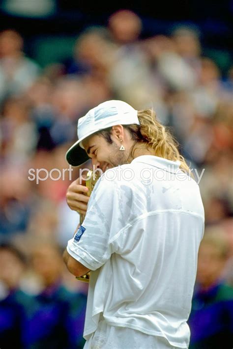 Wimbledon Print Tennis Posters Andre Agassi