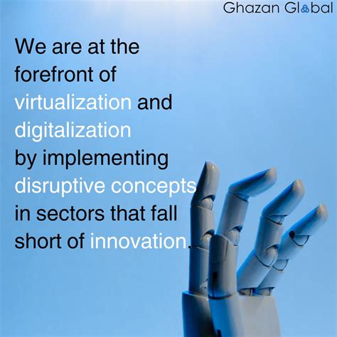 Ghazan Global On Linkedin Digitalization Virtualization Investment