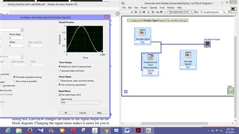 Medical Instrumentation Chapter 3 Modifying A Vi Created From A Template
