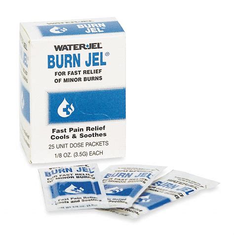 Waterjel Lidocaine 0125 Oz Size Topical Burn Gel 2ad94600u 1