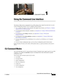 Using The Command Line Interface Cisco Using The Command Line Interface Cisco Pdf PDF PRO