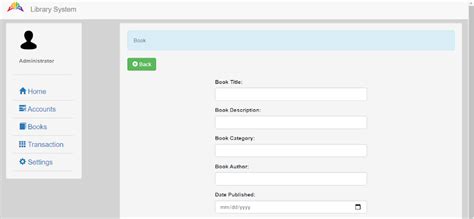 Advance Library Management System In Php Mysql With Source Code Free Download