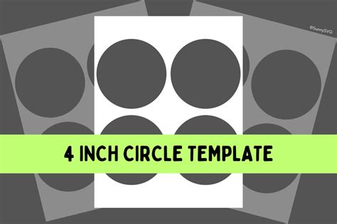 Free Circle Templates Archives Sunny Svg