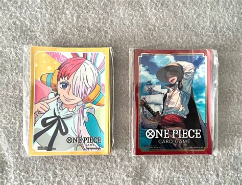 One Piece Tcg Event Limited Card Sleeves Hobbies And Toys Toys And Games