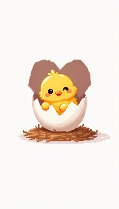 Free Precious Pixel Chick Image Chick Kawaii Pixel Download At