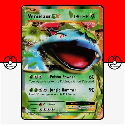 Pokemon Venusaur Ex Xy Evolutions 1108 Ultra Rare 3 Lp Eur 709