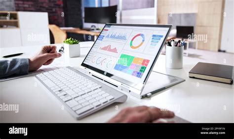 KPI Dashboard Data Analytics Stock Photo Alamy