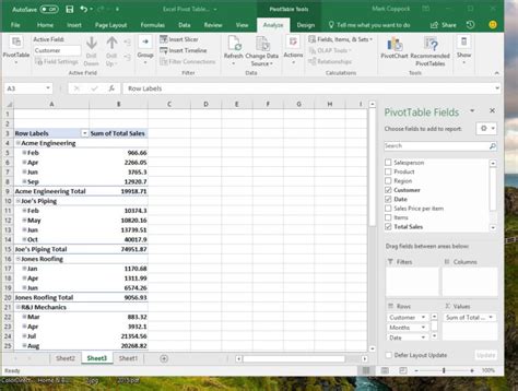 √ Membuat Pivot Table Di Microsoft Excel Analisis Data Dengan Cepat