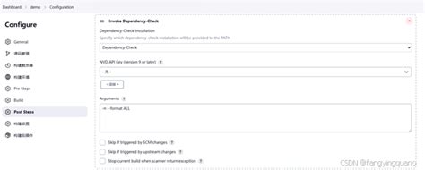 Secdevops组件安全工具（dependdencycheck）集成ci扫描owasp Dependency Check Csdn博客