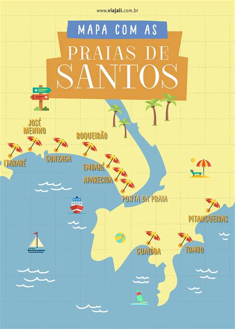 Praias de Santos conheça as melhores praias do litoral paulista