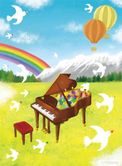 楽譜「こどものうた名曲集」イラスト イラストレーターyossan（よっさん）のサイト