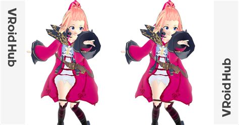 1 2 blender改 VRoid Hub