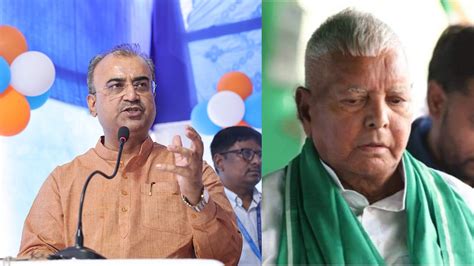 Bihar News Bjp Health Minister Mangal Pandey Targeted Rjd Party Lalu