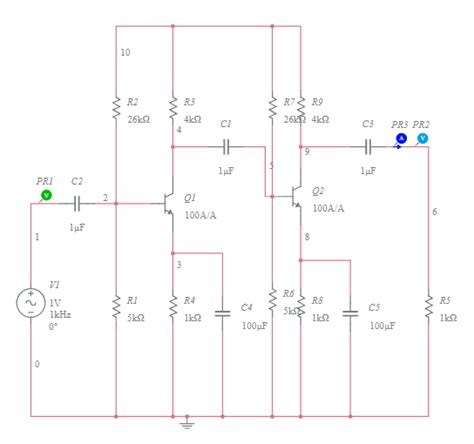 Circuit Diagram Of Rc Coupled Ce Amplifier Circuit Diagram