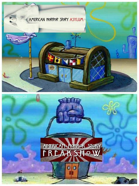 Chum Bucket And Krusty Krab
