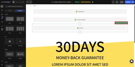 Edit Shopify Original Templates With Gempages Help Center