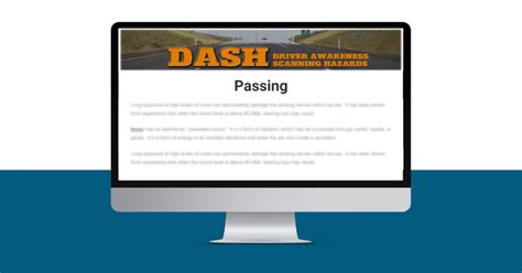 Passing Safety Reading Safetywise Online Training