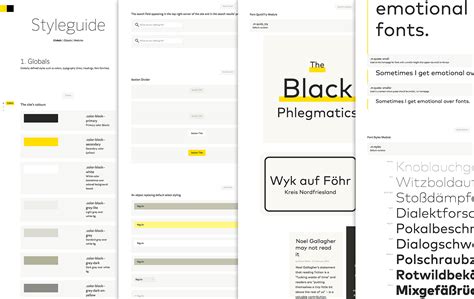 Typesetting Your Css Objects Fontshop Styleguide