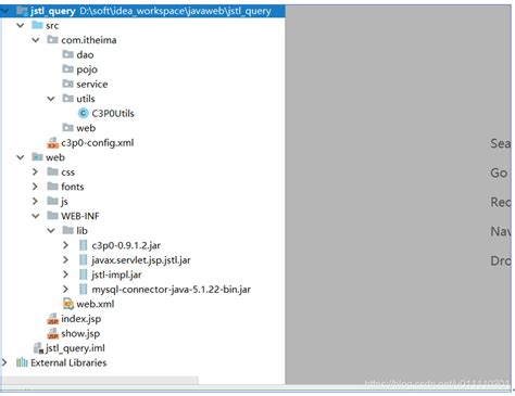 Java【tomcatservletjspjstlmysql】实现用户表全查询案例jsp Servlet Jdbc Mysql查询示