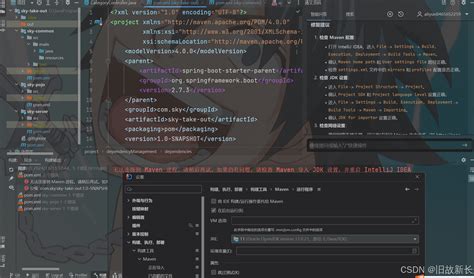 无效的目标发行版17和无法连接maven进程问题
