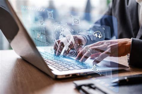 Businessman Using Smart Devices For Digital Technology Connection And Marketing Global Internet