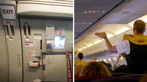 An Airline Passenger Opened The Emergency Exit On A Moving Flight And It