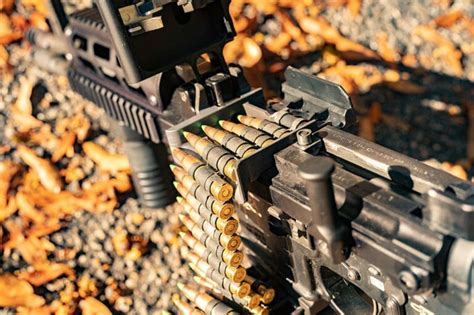 Fightlite Mcr The Blue Collar Belt Fed Ar Video