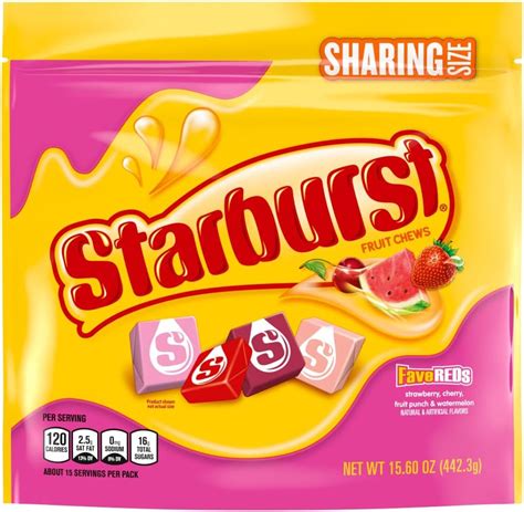 Starburst Original Fruit Chews Candy 2 Pounds Bulk