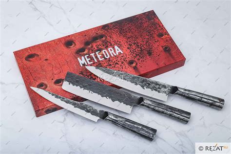 Набор из 3 х кухонных ножей Samura Meteora Smt 0220 купить с доставкой