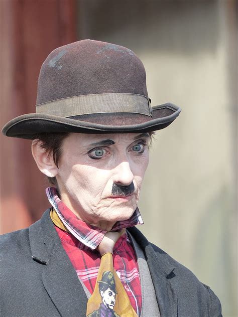 Royalty Free Photo Man In Charlie Chaplin Costume Pickpik
