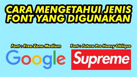 Cara Mengetahui Jenis Font Yang Digunakan Vrogue