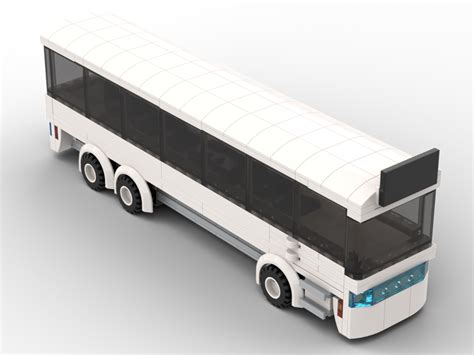 Lego Moc Modern City Bus By Rightbrick Rebrickable Build With Lego