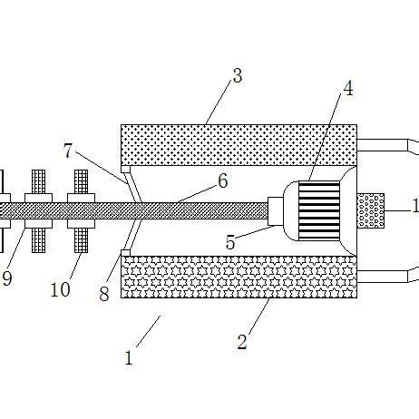 Schematic Diagram Of The Front Structure Of The Detection Device Download Scientific Diagram