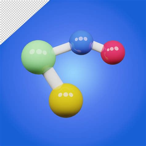 Premium Psd 3d Atomic Structure Icon For Science Day
