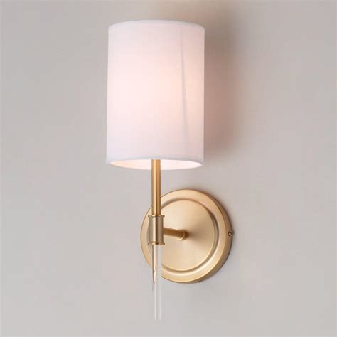 Acrylic Stem Sconce 1 Light Shades Of Light