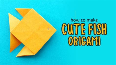 Cara Membuat Origami Ikan Claire Abraham