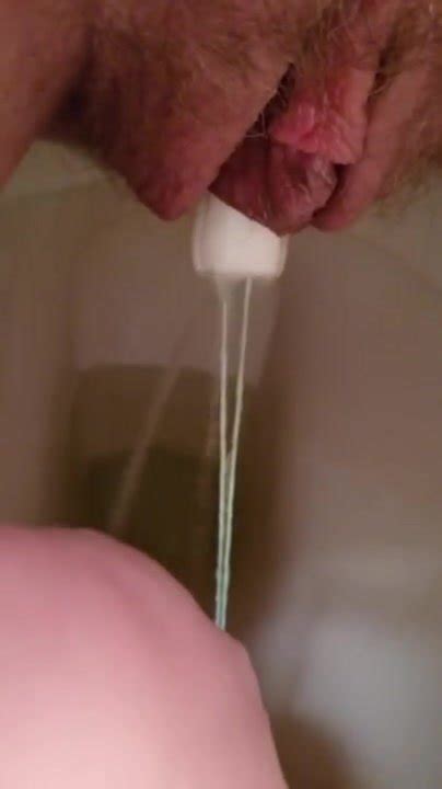 Tampon Remove And Piss
