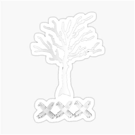 Xxx Tree Roots Sticker For Sale By TheTrapBarn Redbubble