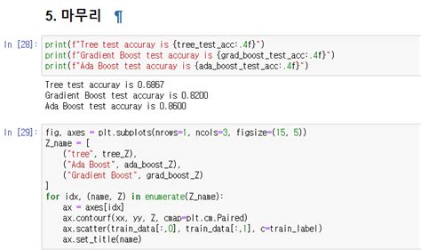 Ml 머신러닝 Boosting Classification 실습