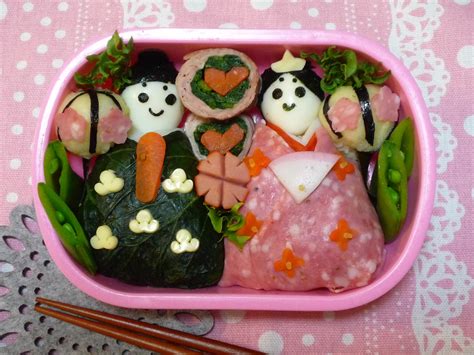 お雛様弁当の作り方キャラ弁 ミニーのキャラ弁日記