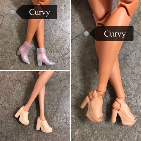 Barbie Curvy Tall Shoes Hobbies And Toys Toys And Games On Carousell